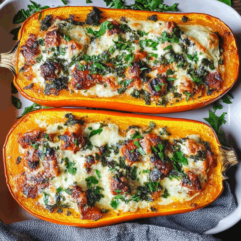 Stuffed Butternut Squash